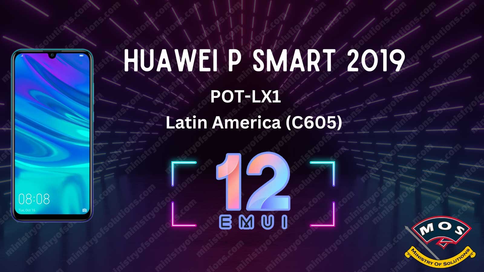 Huawei P smart 2019 POT-LX1 EMUI 12 C605 Latin America