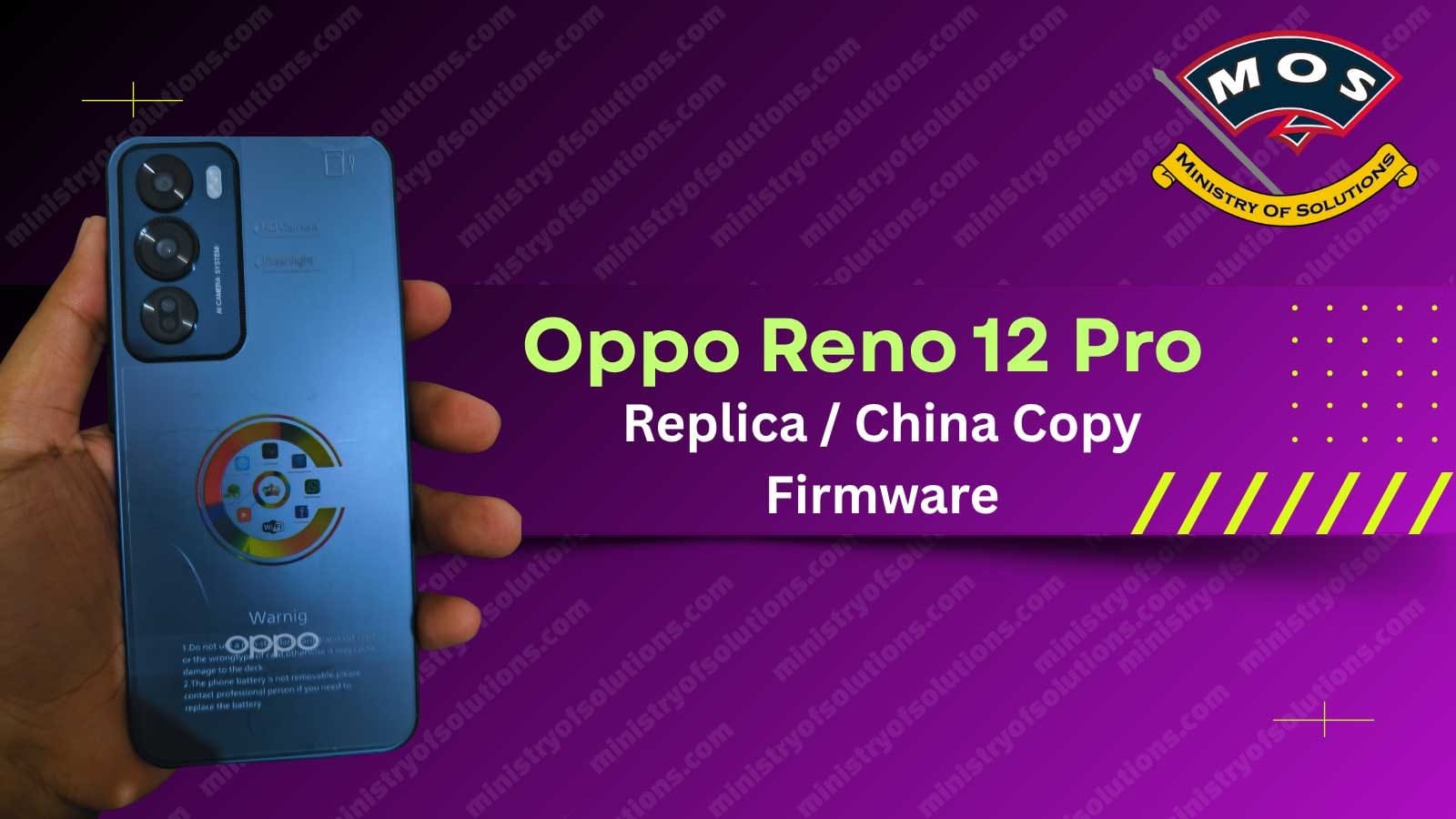Replica Fake Oppo Reno 12 Pro China Firmware