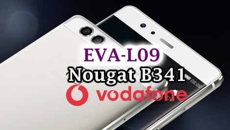 Huawei P9 EVA-L09 Nougat B341 Update EMUI 5(Vodafone)