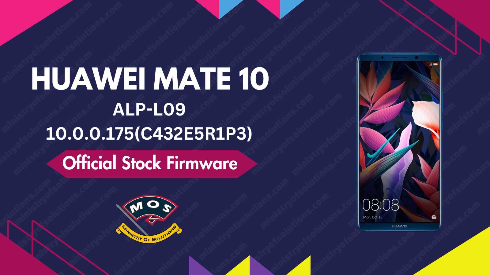 Huawei Mate 10 ALP-L09 EMUI 10 C432 Stock Firmware 175
