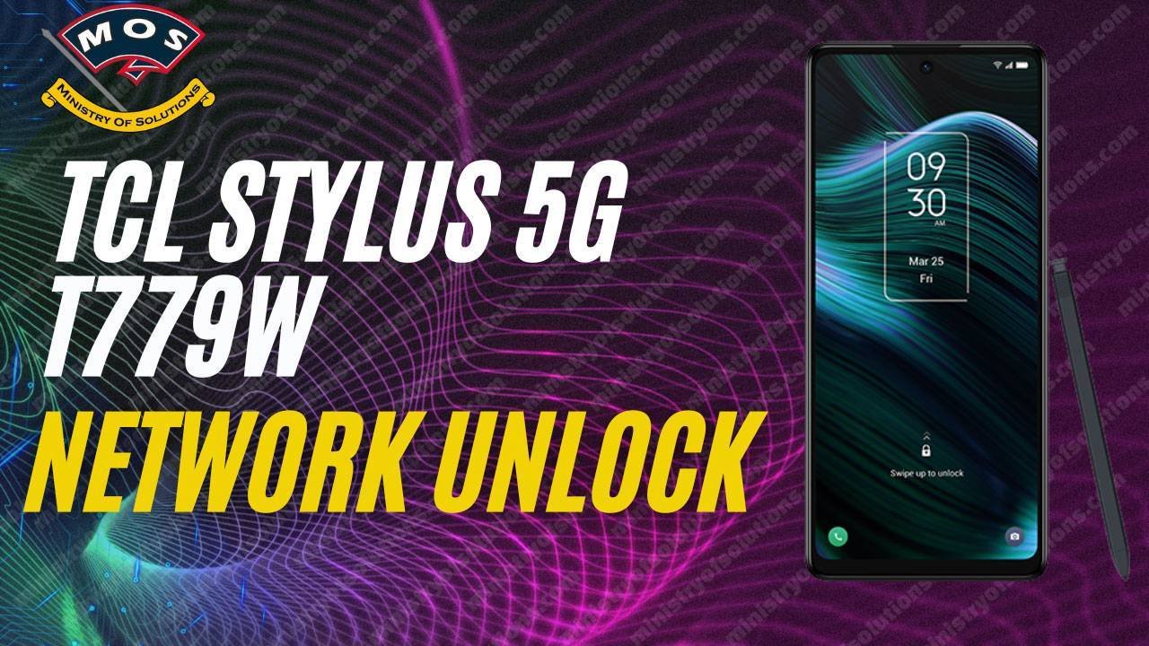 TCL Stylus 5G T779W Network Unlock Service (T-mobile, Metro PCS)