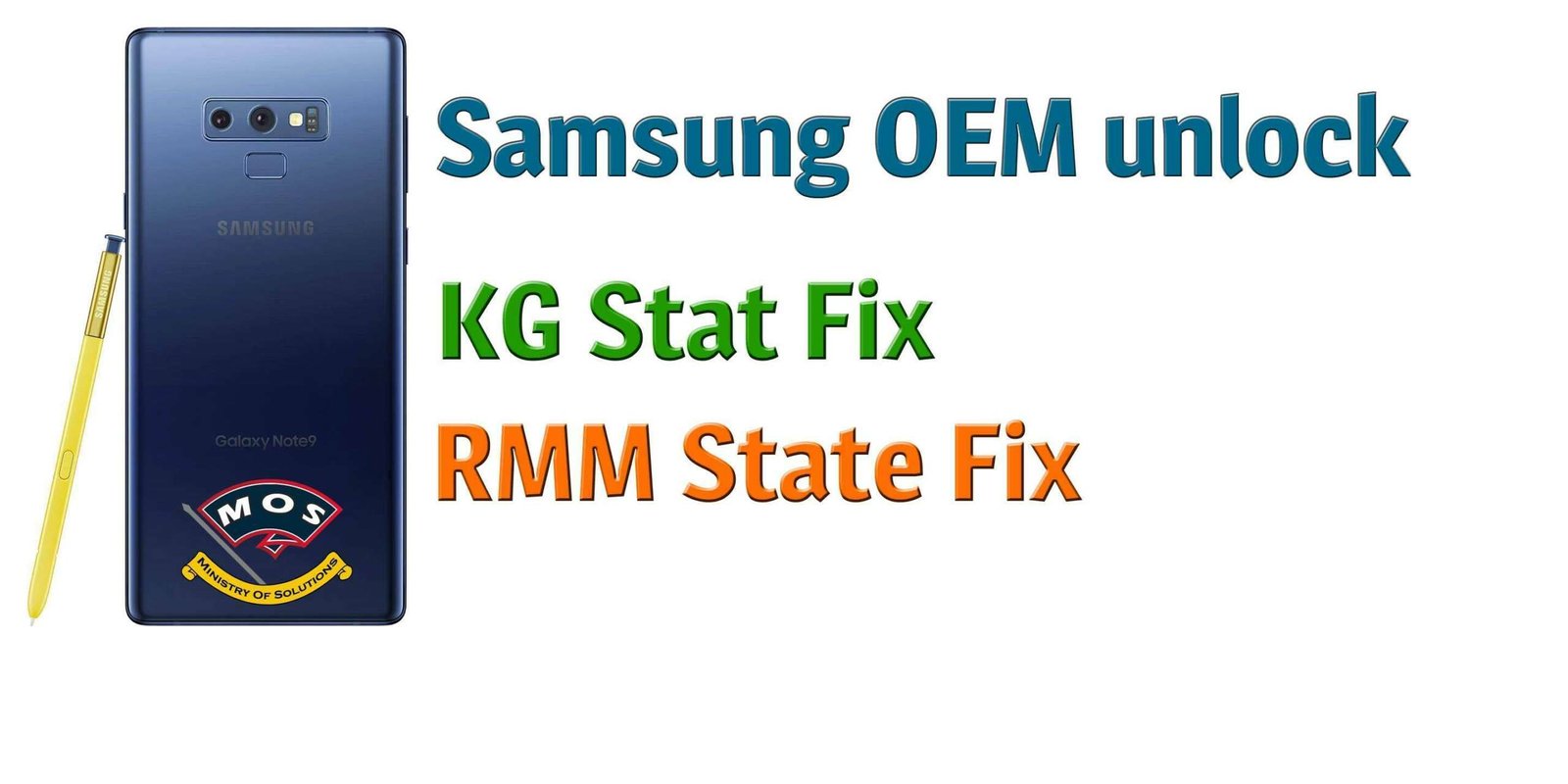 Samsung OEM unlock/KG state/ RMM State Solution (Discontinued ...