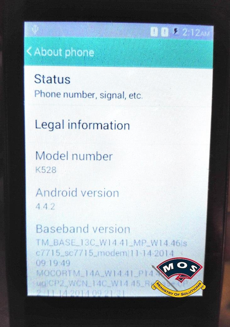 Ken xin da K528 Flash file (100% working tested)